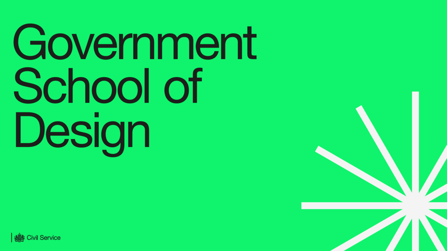 Government School of Design – Public Policy Design